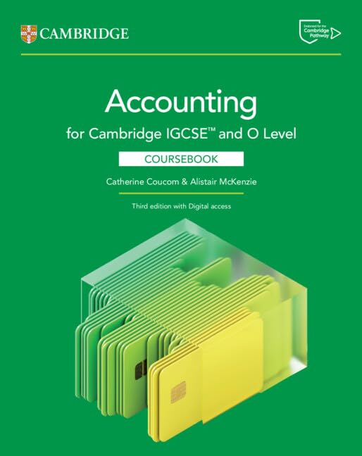 Cambridge IGCSE & O-Level Accounting Coursebook - 9781009814492 – MyBuku.com
